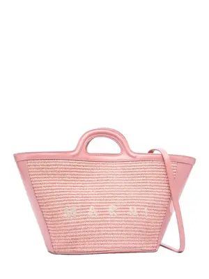 Marni Small Tropicalia Interwoven Bag - Pink