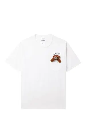 DOUBLET Teddy Bear Cotton T-shirt - White