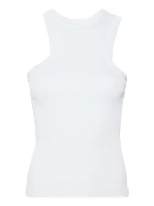 Axel Arigato Ribbed-knit Tank Top - Blue