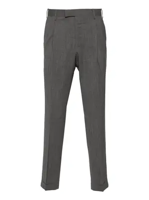 PT TORINO PT Torino Pleated Slim-Cut Trousers