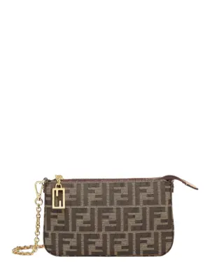 Fendi Baguette Pouch - Brown