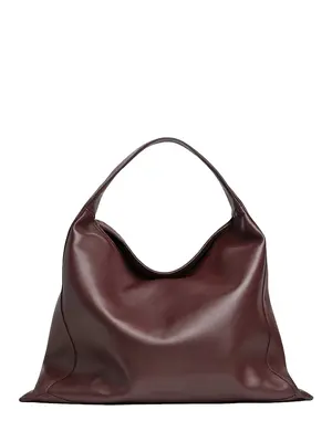 Bottega Veneta Bottega Veneta Large Intrecciato Leather Shoulder Bag Madder Brown