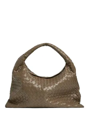 Bottega Veneta Bottega Veneta Large Intrecciato Leather Shoulder Bag Pinecone