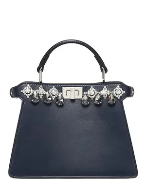 Fendi Peekaboo ISeeU Petite Bag Blue