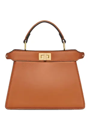 Fendi Peekaboo ISeeU Petite Bag Brown