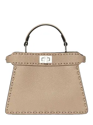 Fendi Peekaboo ISeeU Petite Bag Gray