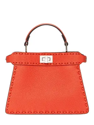 Fendi Peekaboo ISeeU Petite Bag Red