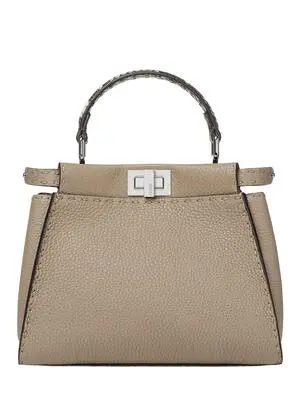 Fendi Peekaboo Handbag - Grey