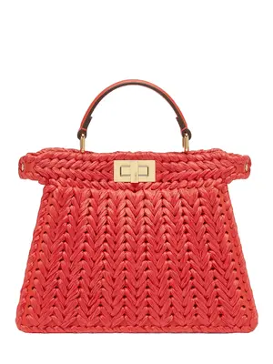 Fendi Fendi Peekaboo ISeeU Small Bag Red