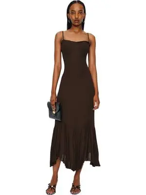 REFORMATION Aiko Dress - Brown