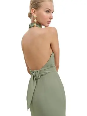 REFORMATION Ezria Maxi Dress - Green