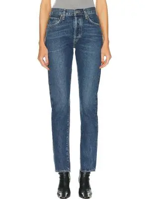 AGOLDE Austin Mid-rise Tapered Slim Jeans - Control