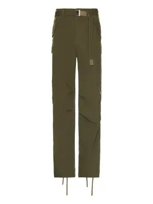 Sacai Rip Stop Pants - Khaki