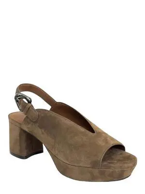 Aerosoles Aerosoles Cornelia Slingback Platform Sandal Fango