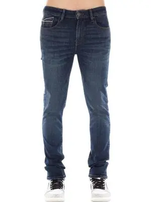 CULT OF INDIVIDUALITY Punk Superskinny Jeans - Dark Sand