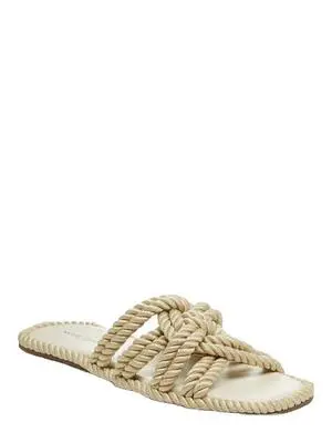 KELSI DAGGER BROOKLYN Braided Slide Sandal - Natural