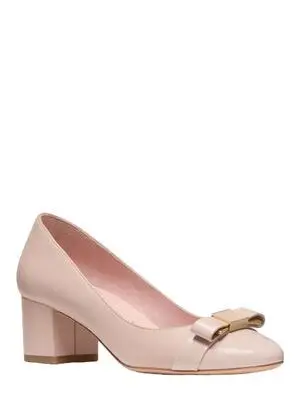 Kate Spade New York Bowdie Cap Toe Pumps - Pale Vellum