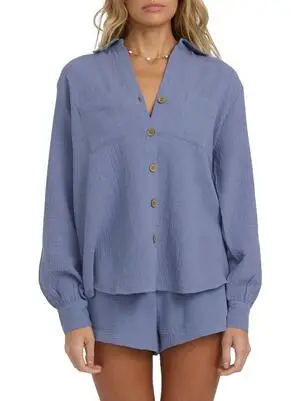 BILLABONG Swell Gauze Button-up Shirt - Sunbleached