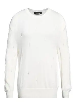 BARROW BARROW Lightweight Knit Sweater White