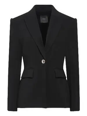 Pinko Single-breasted Blazer - Black
