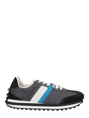 FERRAGAMO Leather Sneakers - Grey