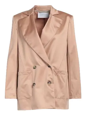 Harris Wharf London Double-breasted Blazer - Pink