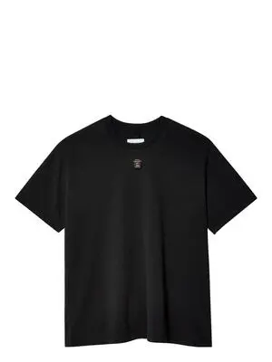 DOUBLET Sd Card Cotton T-shirt Black