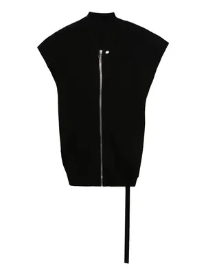 Rick Owens Jumbo Flight Gilet - Black