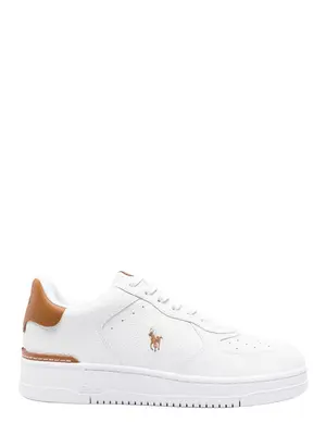 Polo Ralph Lauren Pony Leather Sneakers - White