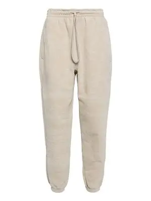 Alexander Wang Flocked Cotton Track Pants - Neutrals