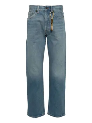 DARKPARK Larry Mid-rise Straight-leg Jeans - Blue