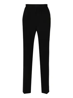 MSGM MSGM Logo-waistband Tapered Trousers