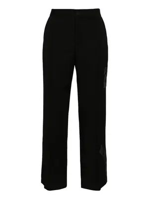 Off-White Straight-leg Trousers - Black
