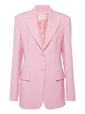 Sportmax Zermat Wool-blend Blazer - Pink