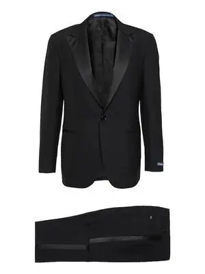 Polo Ralph Lauren Tailored Wool Barathea Tuxedo - Black