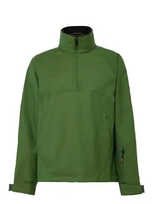 Loro Piana Cardiff Virgin Wool-blend Half-zip Ski Jacket - Green