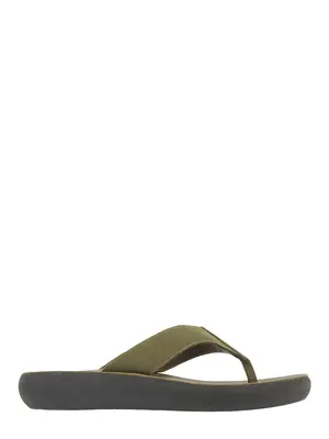 ANCIENT GREEK SANDALS Charys Comfort Slides Khaki