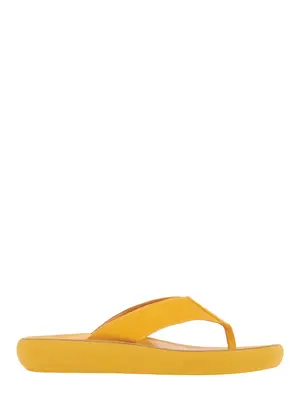 ANCIENT GREEK SANDALS Charys Comfort Slides Mandarin