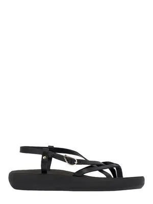 ANCIENT GREEK SANDALS Semele Comfort Sandals Black