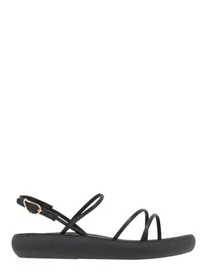 ANCIENT GREEK SANDALS Polis Sandal - Black
