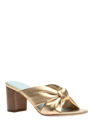 FRANCES VALENTINE Mollie Slide Sandal - Platino