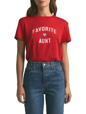 FAVORITE DAUGHTER Favorite Daughter Favorite Aunt T-Shirt Haute Rouge
