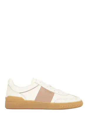 Valentino Garavani Valentino Garavani Upvillage Sneakers Ivory  Rose Cannelle  Skin  & Ambra