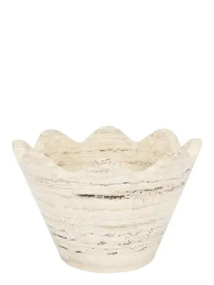 ANASTASIO HOME Blossom Bowl - Travertine