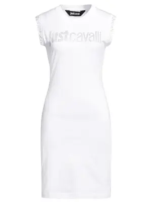 Just Cavalli Mini Bodycon Dress - White