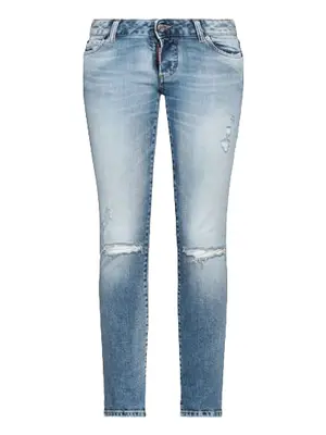 Dsquared2 Jeans In Cotton And Elastane - Blue