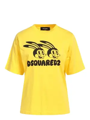Dsquared2 Printed T-shirt - Yellow