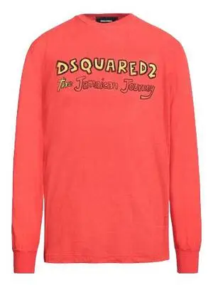 Dsquared2 T-shirt Size Cotton - Tomato Red