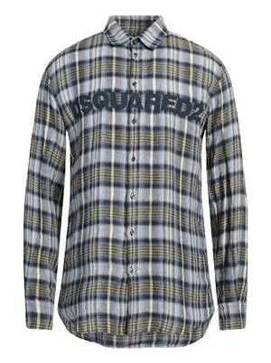 Dsquared2 Shirt Size Linen - Blue
