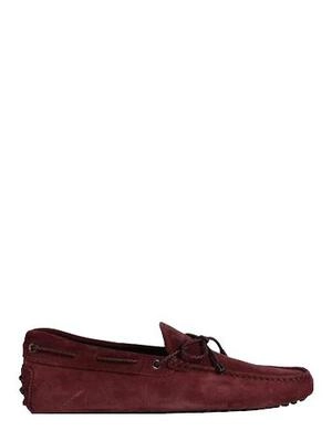 TOD'S TOD'S Leather Loafers Plum